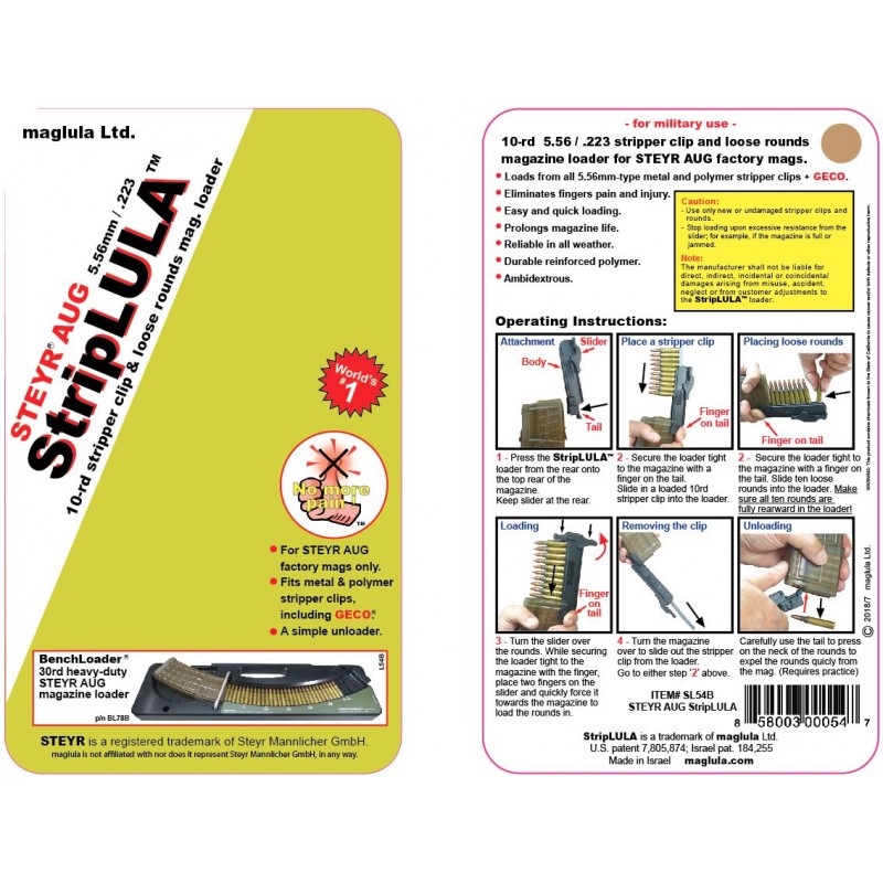 MAGLULA STRIP LOADER STEYR AUG | SHOOTINGSTORE AUSTRIA