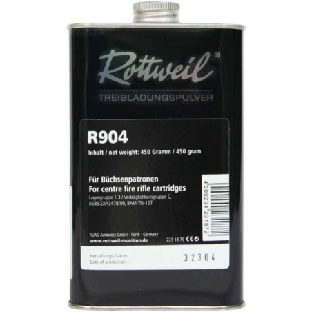 ROTTWEIL R 904 NC 0,45 KG | SHOOTINGSTORE AUSTRIA