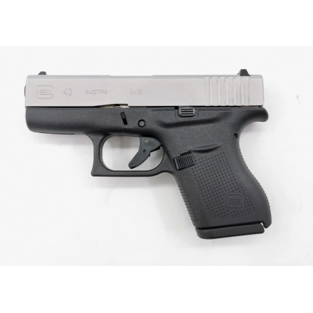 GLOCK 43 9MM PARA SILVER SLIDE | SHOOTINGSTORE AUSTRIA