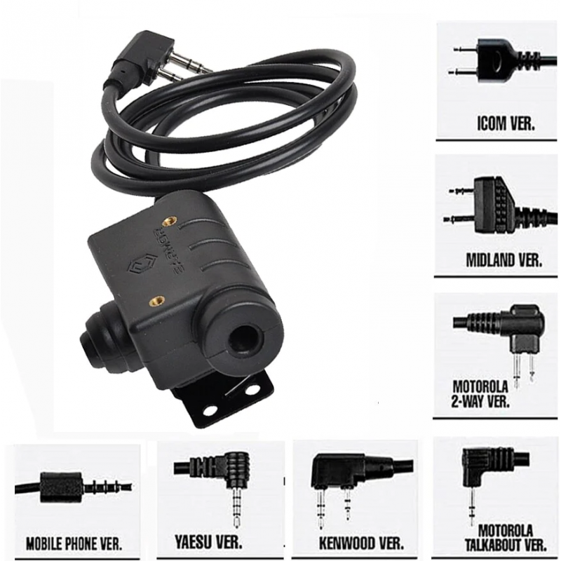 EARMOR M51 PTT ADAPTER ICOM | SHOOTINGSTORE