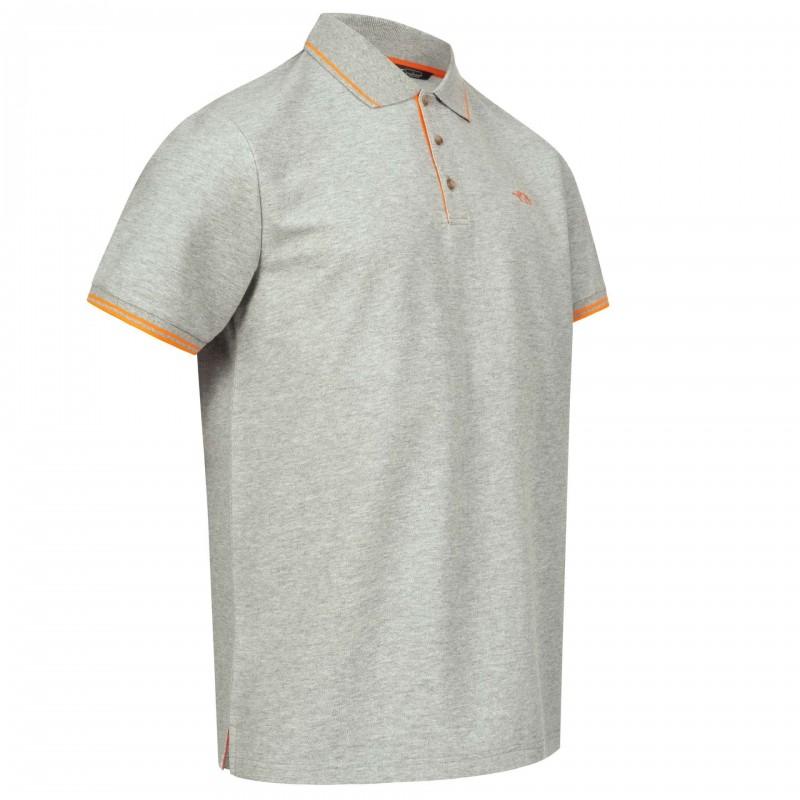 BLASER POLOSHIRT 22 HERREN GRAU MELANGE | SHOOTINGSTORE