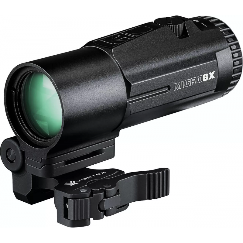 VORTEX MAGNIFIER MIT FLIP TOP MOUNT V6XM | SHOOTINGSTORE