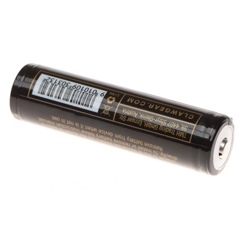 AKKU 18650 LI-IO 3,7 VOLT 3600 MAH CLAWGEAR | SHOOTINGSTORE